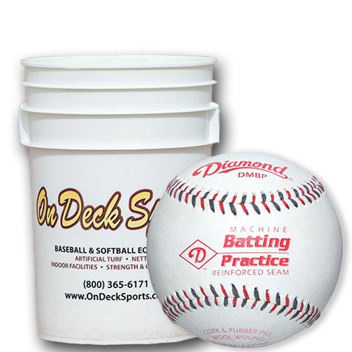 Diamond Leather Machine Baseballs 5 doz | Baseballs | On Deck Sports