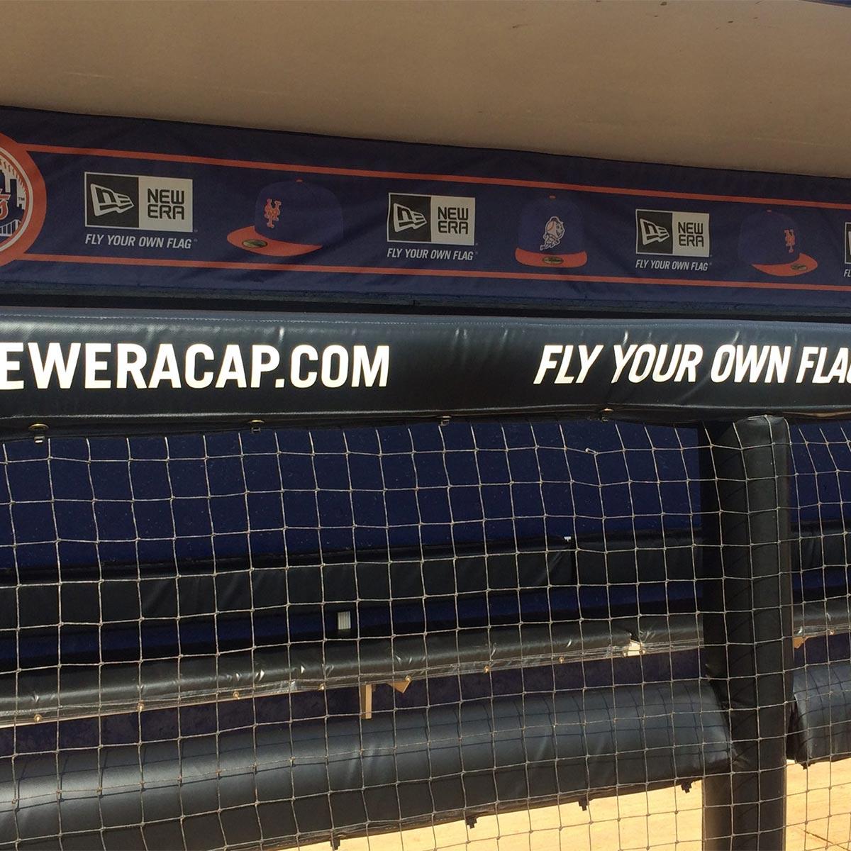 Flat Dugout Rail Padding | On Deck Sports