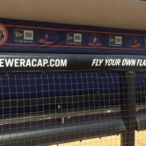 Flat Dugout Rail Padding | On Deck Sports