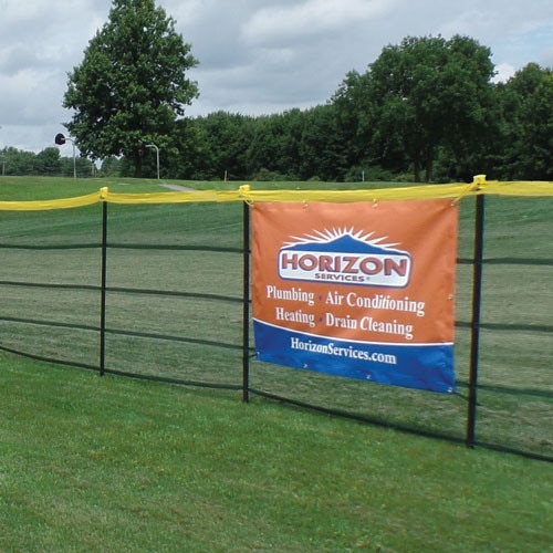 Grand Slam Banner Fencing Kit | Fencing Solutions | On Deck Sports